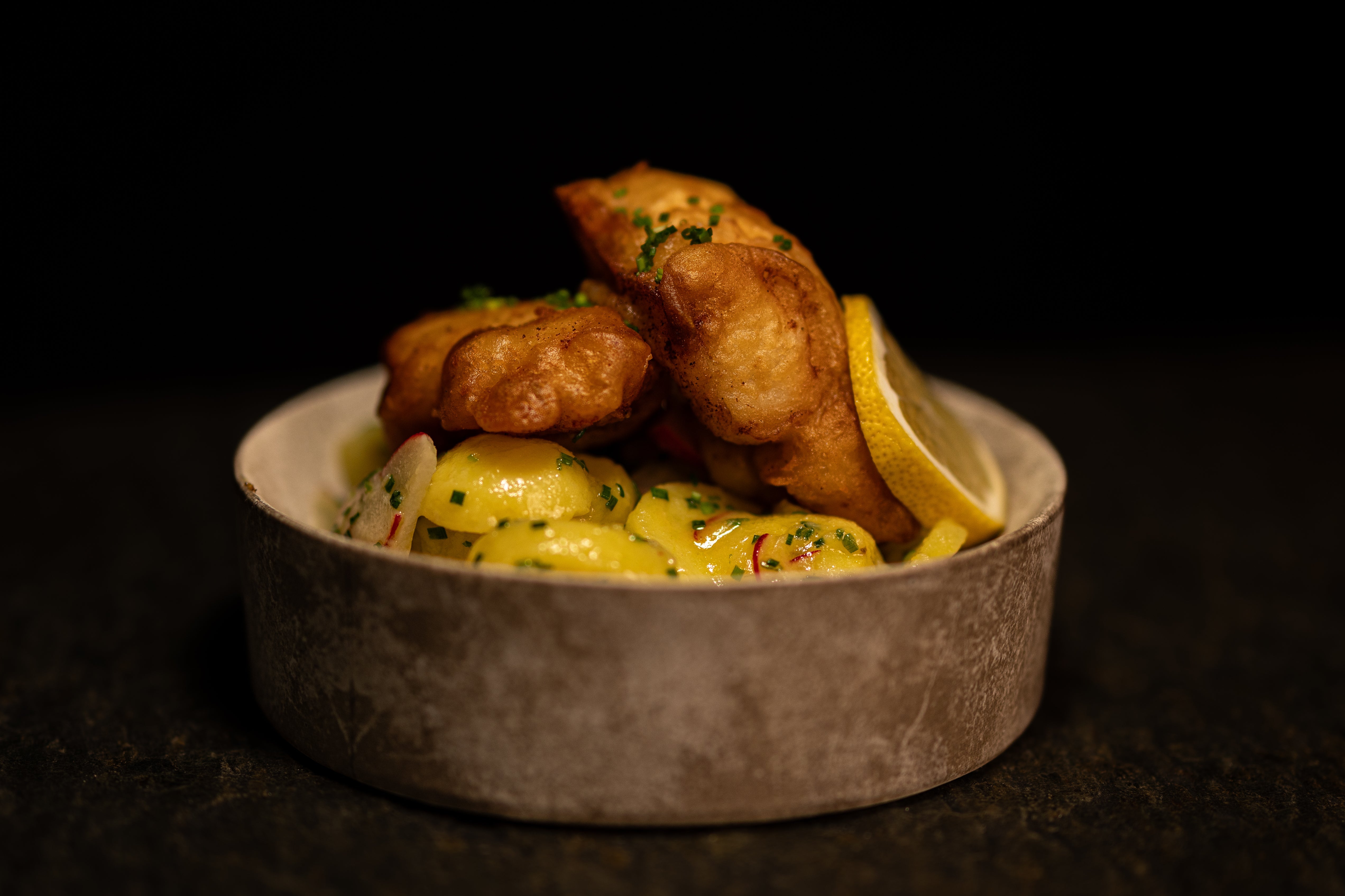 Knuspriger Backfisch I Kraidlzeig Rezept